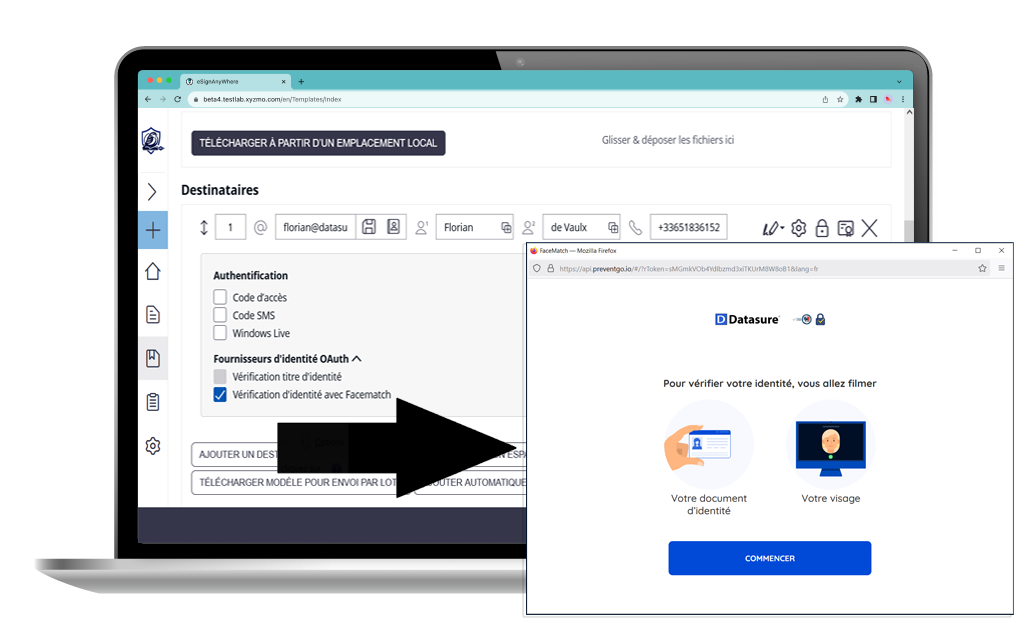 Fonctionnalités : Plus loin encore… – Datasure