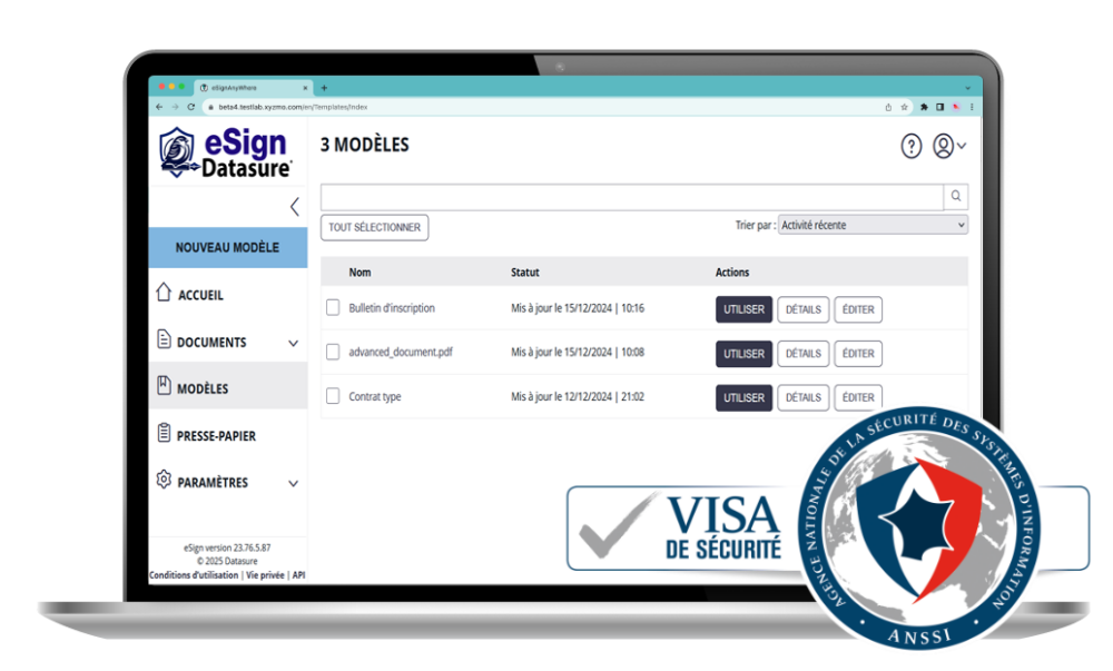 Fonctionnalités : Plus loin encore… – Datasure